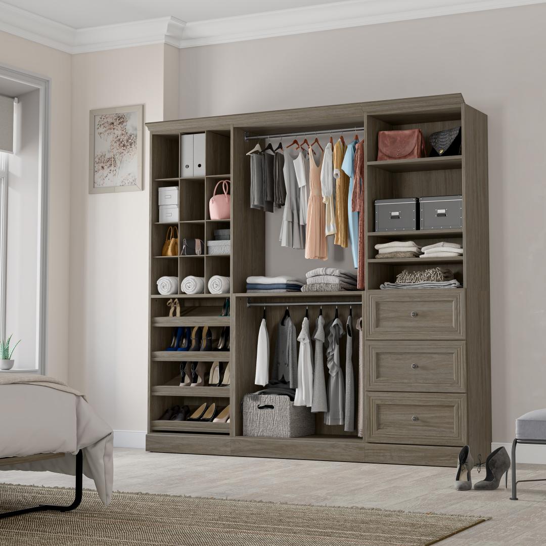 Versatile 86“ Closet Organizer | Bestar